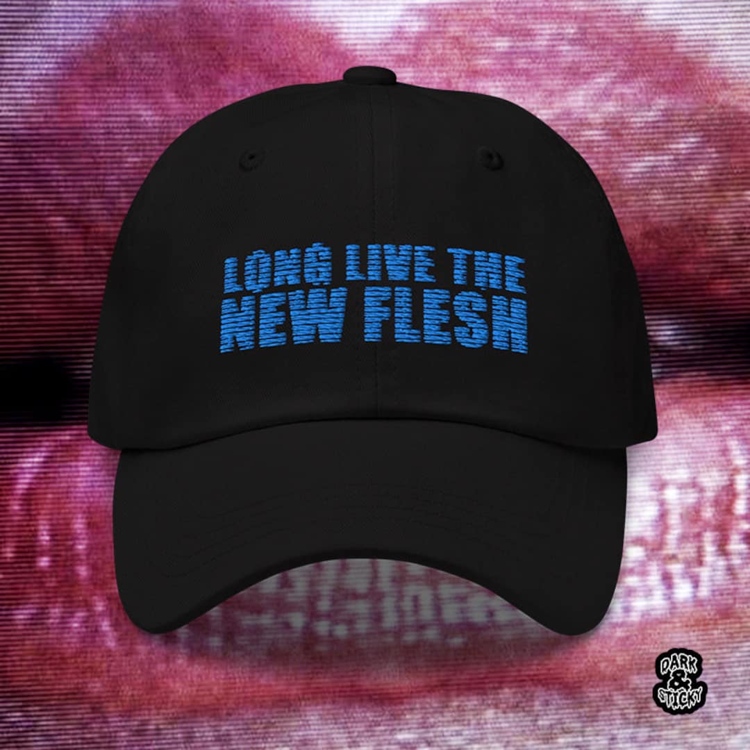 VIDEODROME- "long Live the New Flesh Hat" BLUE | David Cronenberg, 80s ...