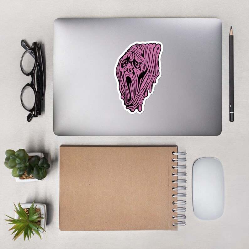 The Blob- Pink Slime- Horror Sticker- Classic Horror- 90s- Body Horror ...