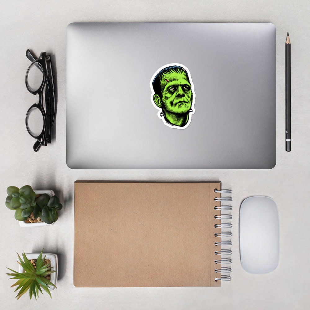 Frankenstein Classic Horror Monster Sticker made to Order | Etsy