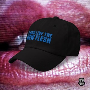 VIDEODROME- "long Live the New Flesh Hat" BLUE | David Cronenberg, 80s ...