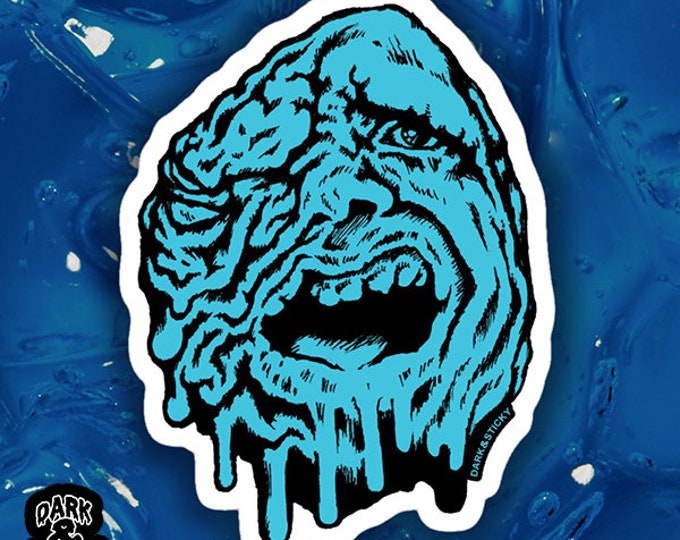 Robocop Melting Man Sticker Don't Touch Me Man - Etsy