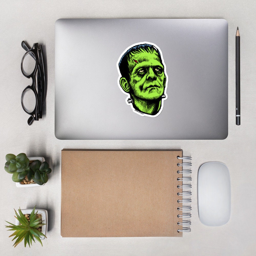 Frankenstein Classic Horror Monster Sticker made to Order | Etsy