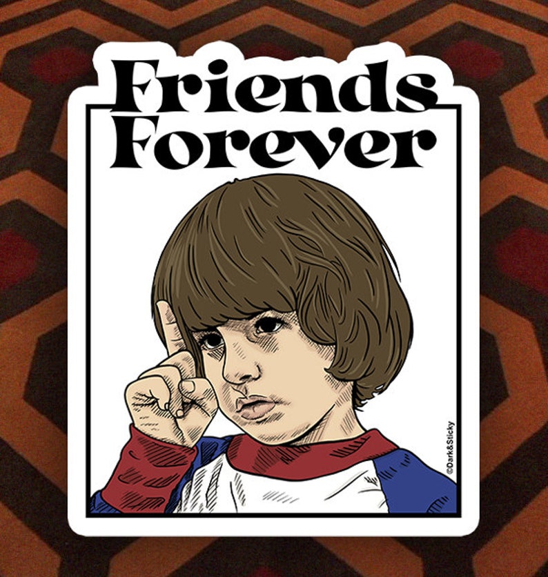 The Shining Danny friends Forever Sticker made - Etsy