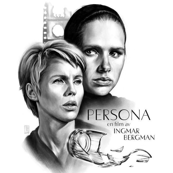 PERSONA Poster Persona 1966 Ingmar Bergman Alternative | Etsy