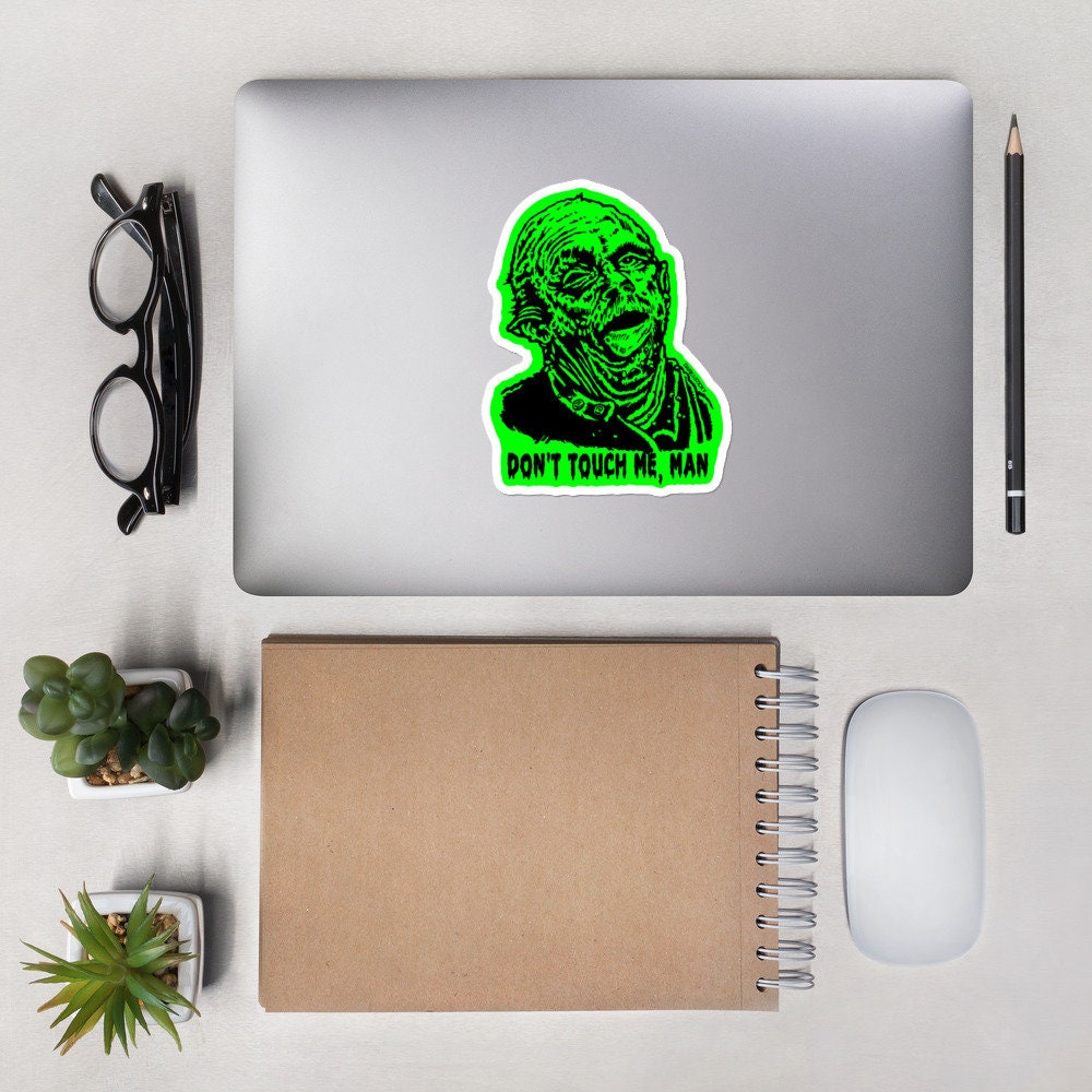 Robocop Melting Man Sticker Don't Touch Me Man - Etsy