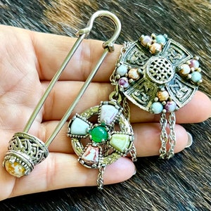 The Scottish Jacobite Collection: Kilt Pin, Brooch and Necklace ...