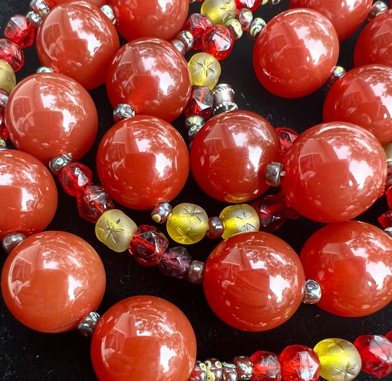 1940s Victorian Revival Festooned Pendant Necklace-Cz… - Gem