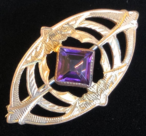 Antique Victorian Ribbon Pins- Set of Three (1.35”-.5… - Gem