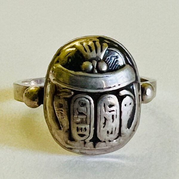 Scarab Ring - Etsy