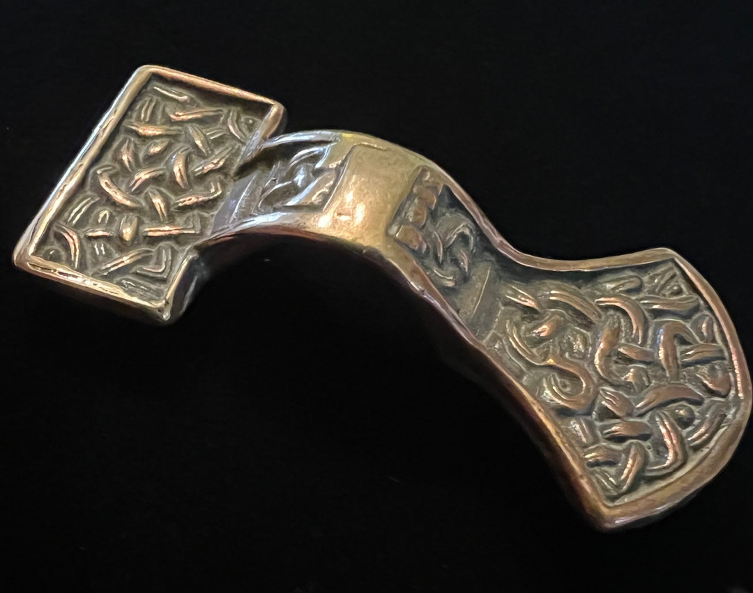 Norse-viking Cloak/kilt Pin- Bronze 2”- Norwegian Archeological Design ...