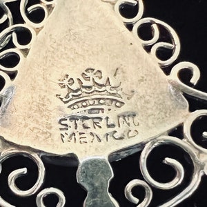 1925-1935, Cuernavaca, Mexico-mexican Jasper & Sterling Silver crown ...