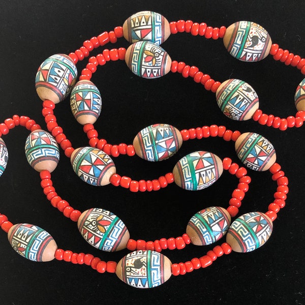 Hand Painted Beads - Etsy