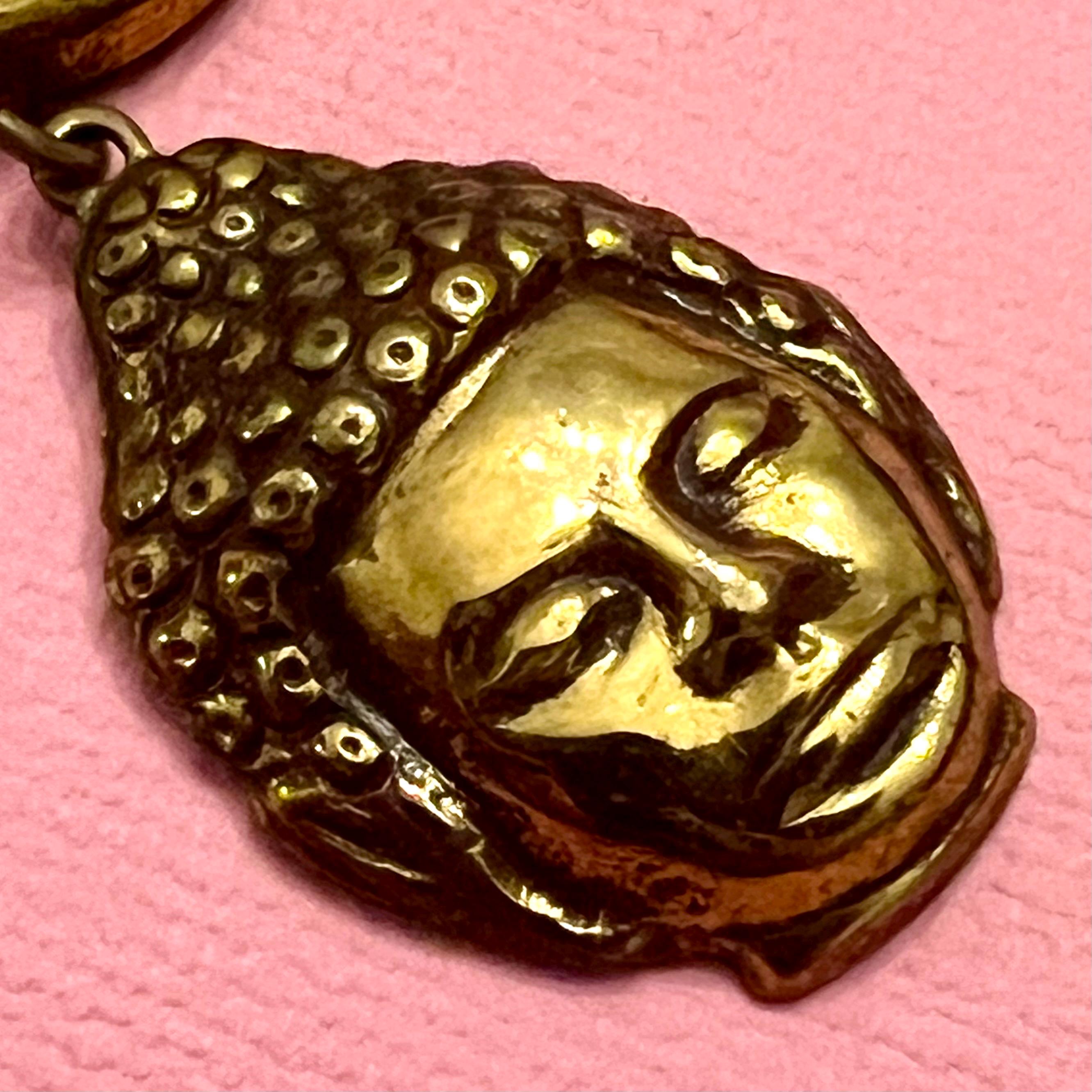 Buddha and His Mini Me (pressed Copper, 1980s) Spead the Peace and ...