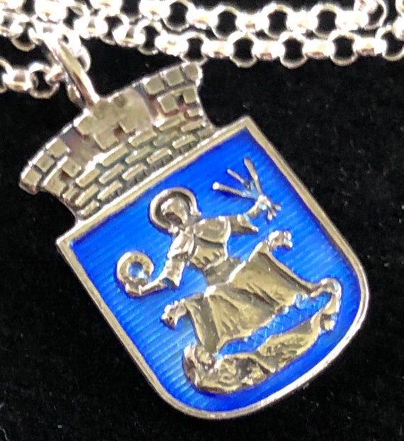 Medieval Heraldry- David Andersen-(.80”) Sterling Sil… - Gem