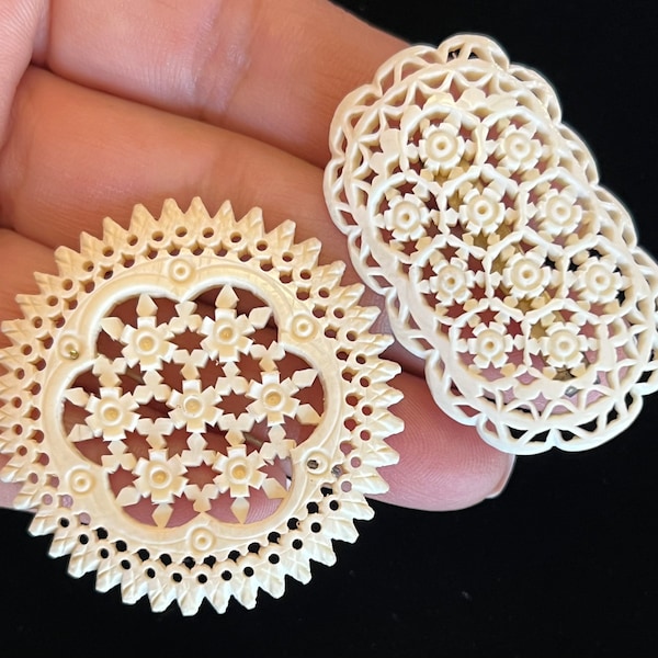 Celluloid Carved - Etsy