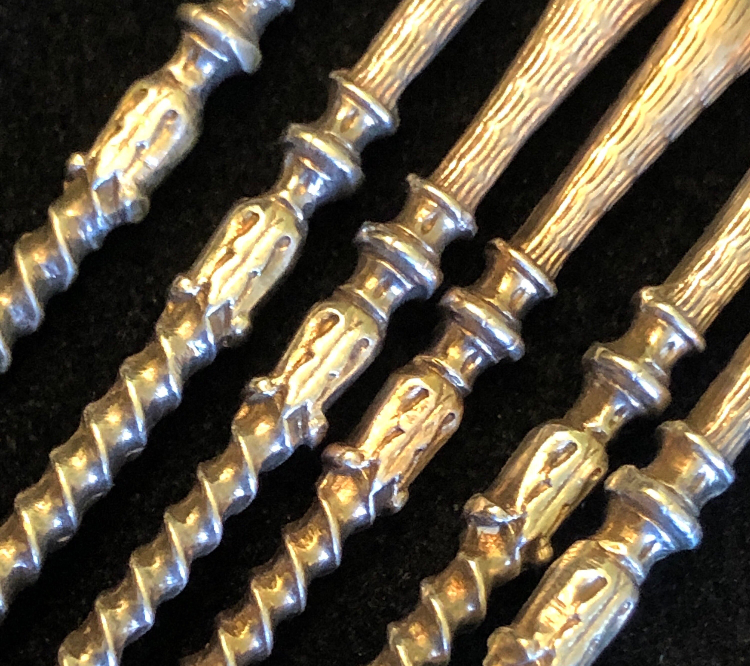 Antique Stag Hooves 800 Silver German Fritz Bemberg | Etsy