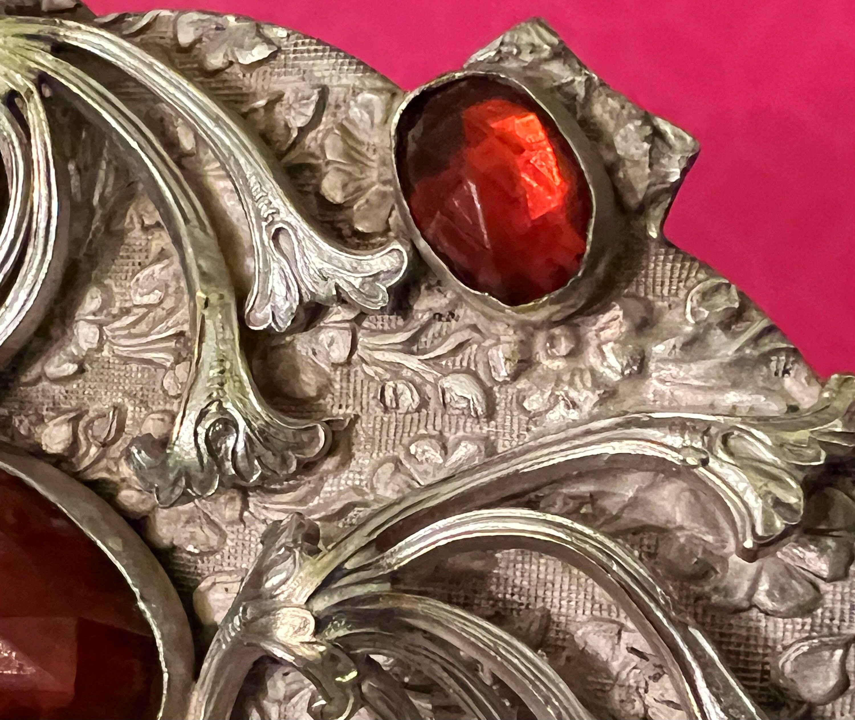 Antique Victorian Sterling Silver Sash Pin With Fauxhall - Etsy