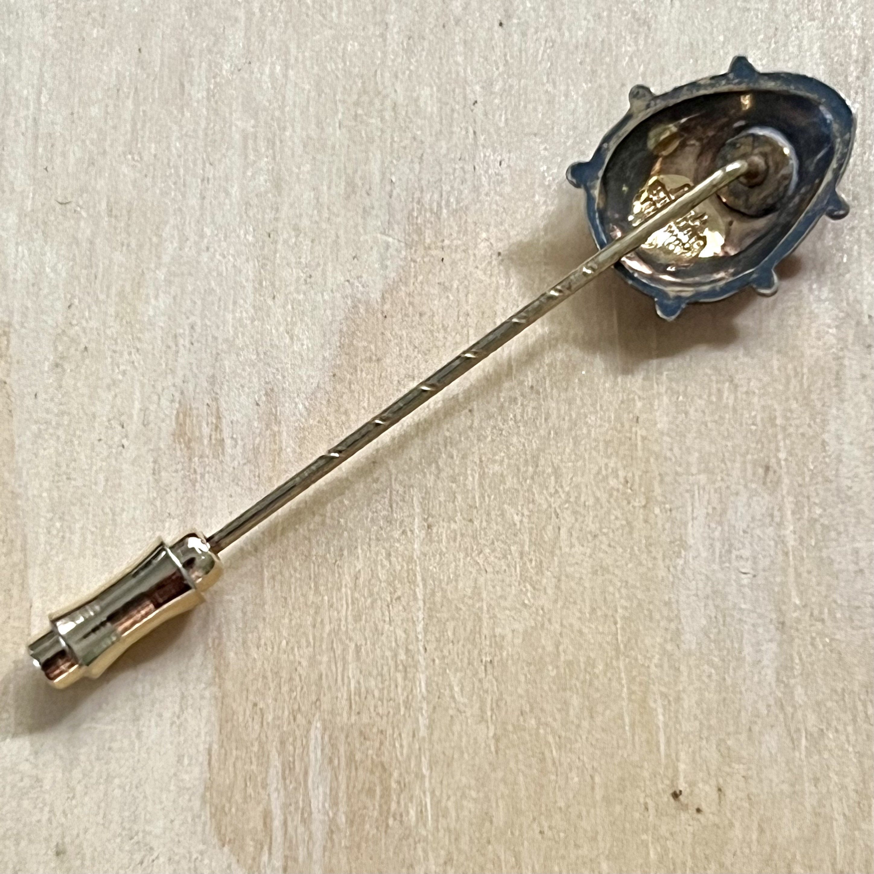 David Andersen Enameled Lady Bug Stick Pin (1950s, Sterling Silver ...