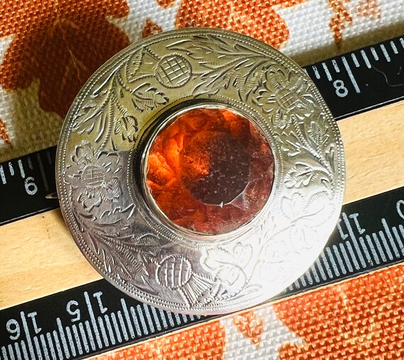 Antique (1880-1900) Scottish Thistle & Tudor Rose Pin… - Gem