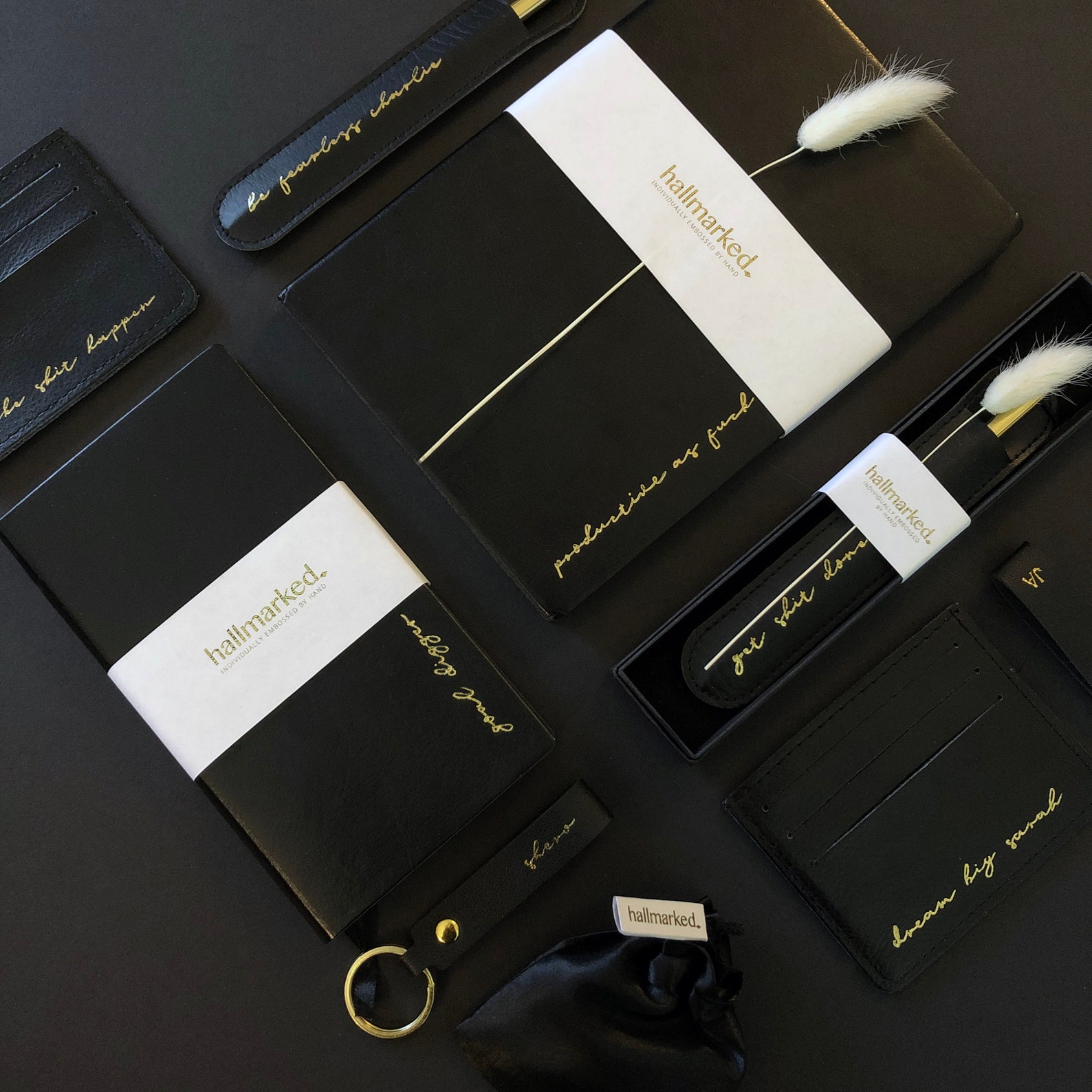 Personalised Hand Embossed Pen Set HEP001 - Etsy UK