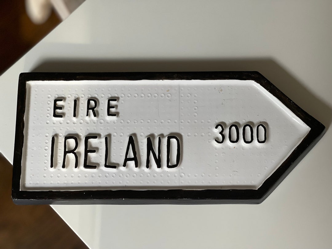 Ireland Directional Sign - Etsy