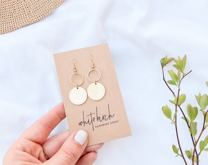 Tiny Boho Earrings / Dainty Stack Earrings / Silver Dangle Earrings ...