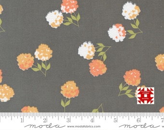 Moda Spring Brook by Corey Yoder Allover Floral Bouquet Print in Stone ...