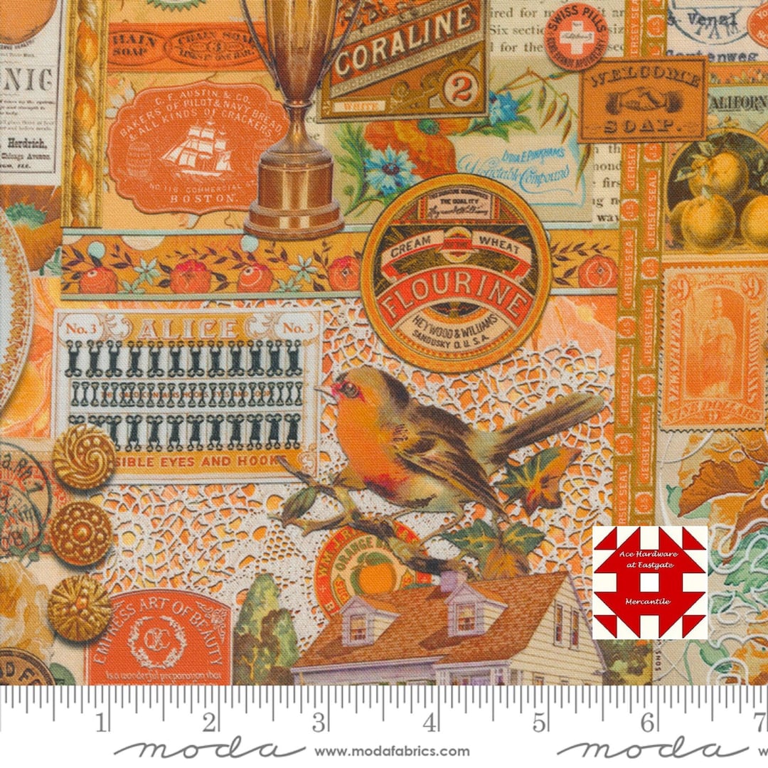 Moda Curated in Color by Cathe Holden - Flat Lay Vintage Ephemera ...