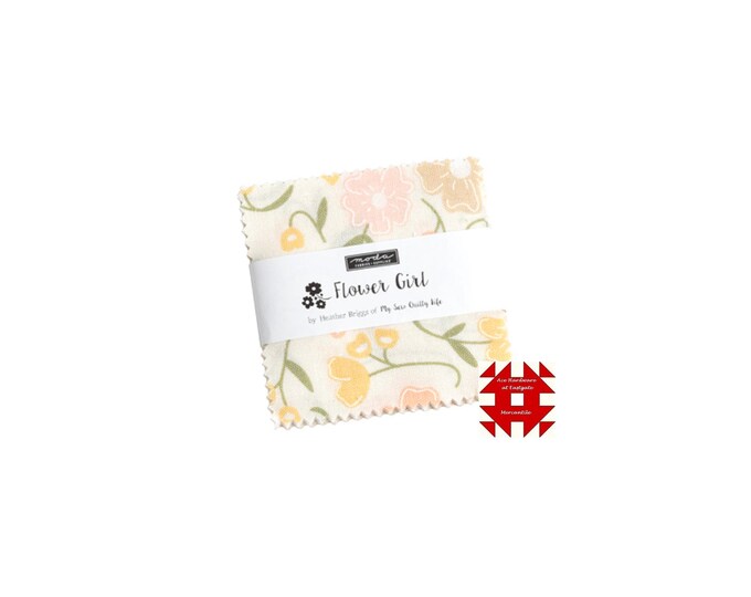 Moda Flower Girl Mini Charm Pack by Heather Briggs of My Sew Quilty ...