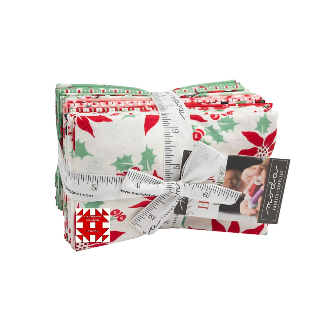 Moda Holly Jolly Fat Eighth Bundle by Urban Chiks - Etsy
