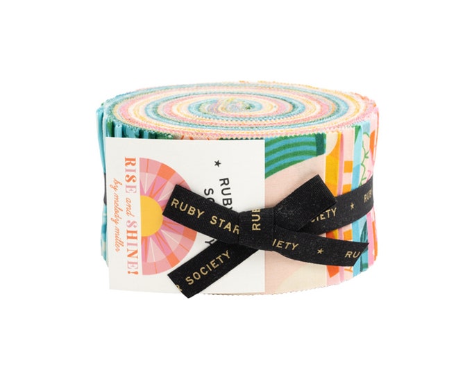 Ruby Star Society Rise and Shine Jelly Roll by Melody Miller - Etsy