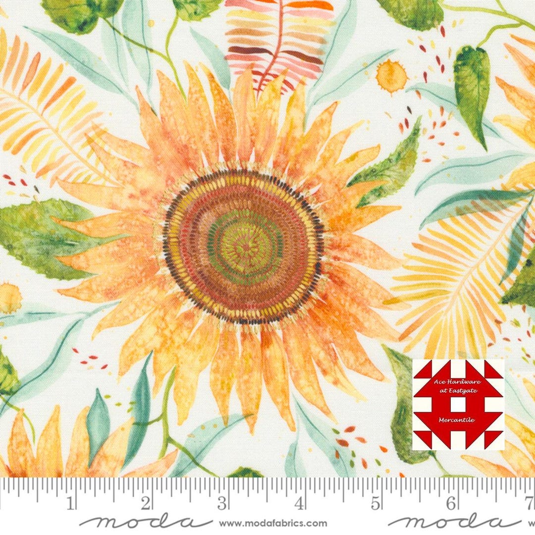 Moda Floribunda by Create Joy Project - Large Sunflower Power ...