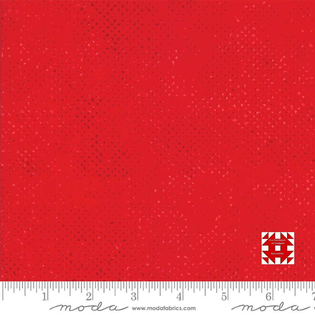 Moda Spotted in Christmas Red (item # 1660 29) by Zen Chic - Yardage - Etsy