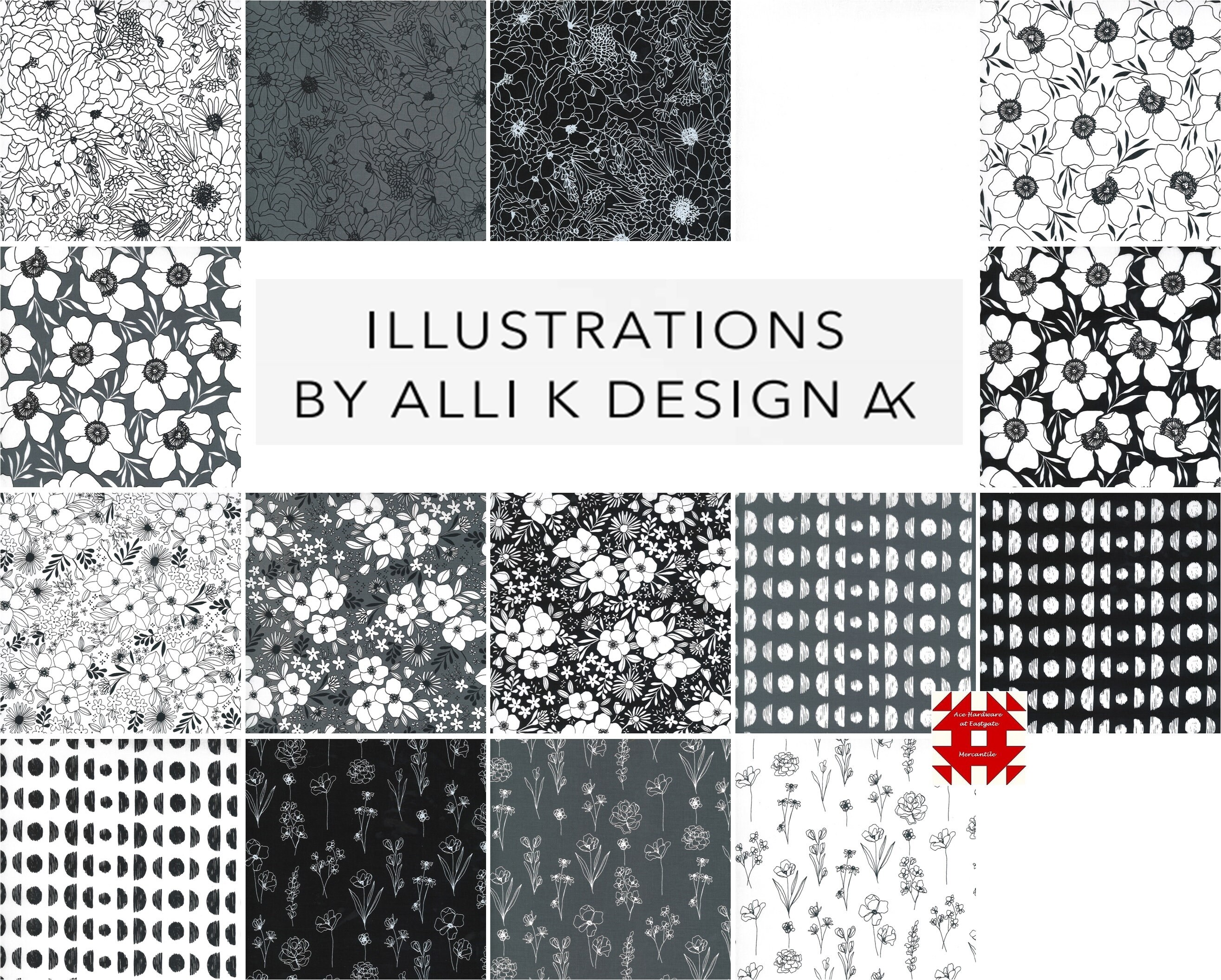 Moda Illustrations Layer Cake by Alli K Design | Etsy