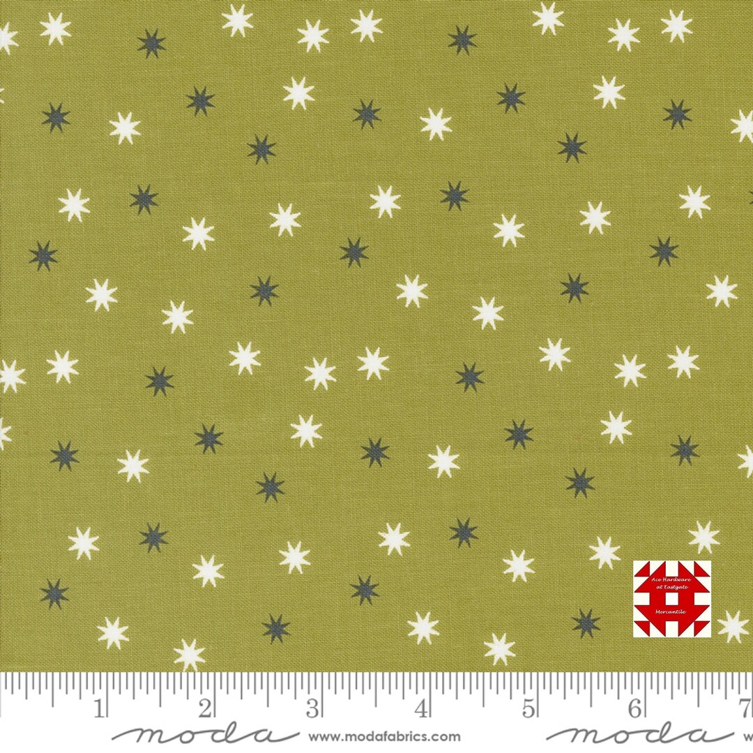 Moda Hey Boo by Lella Boutique -practical Magic Stars Blender Print on ...