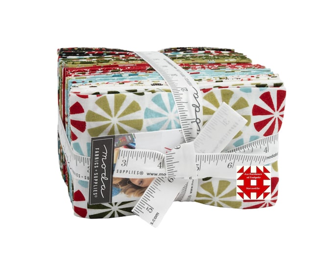 Moda Peppermint Bark Jelly Roll by Basicgrey - Etsy
