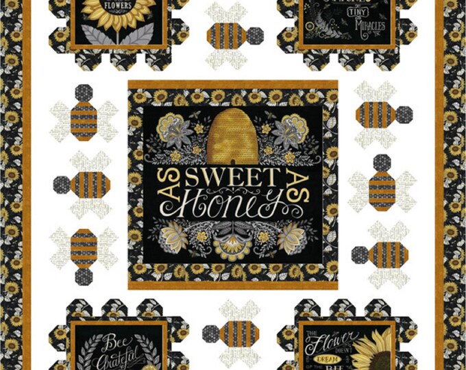 Moda Bee Grateful Quilt Kit by Deb Strain - Etsy