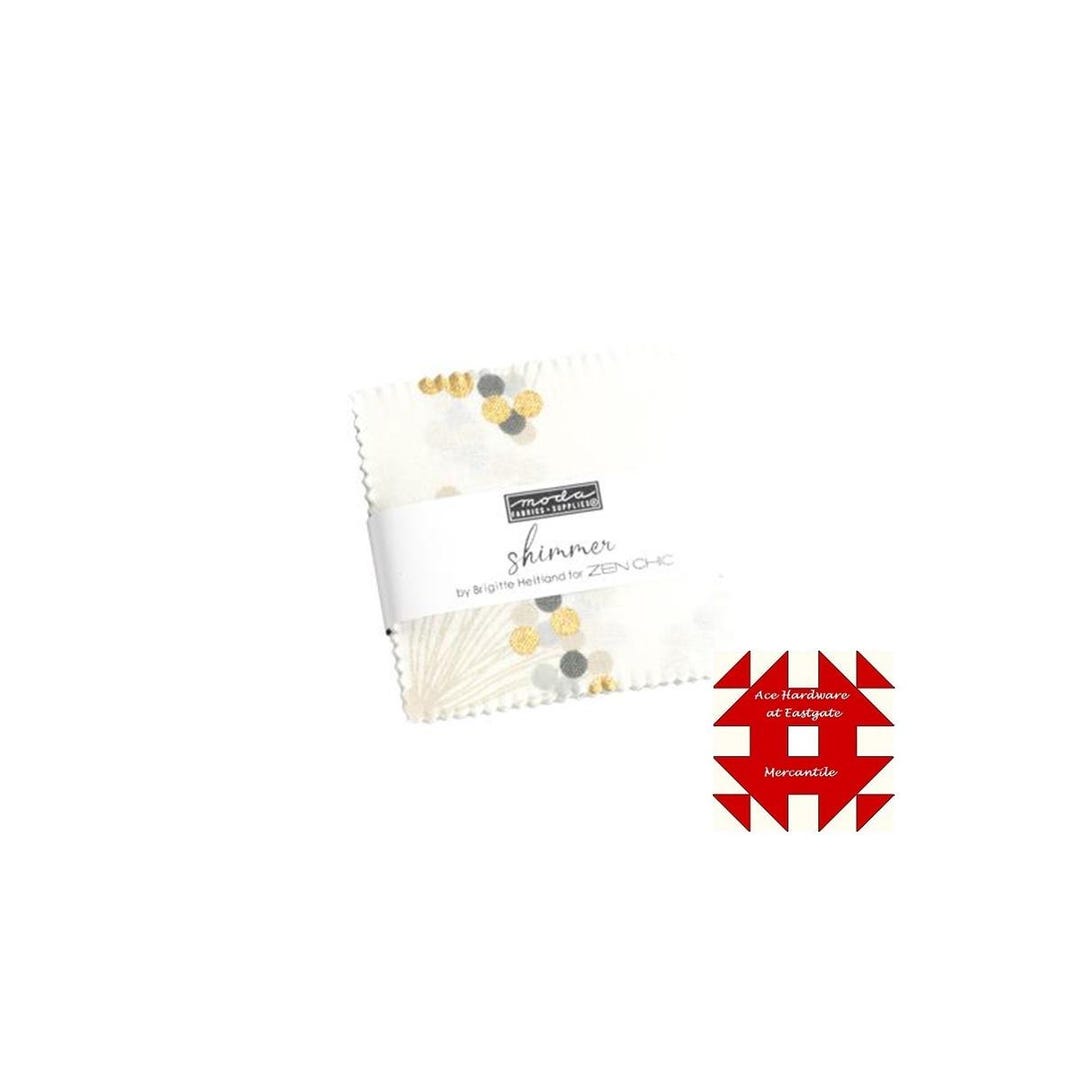Moda Shimmer Mini Charm Pack by Brigitte Heitland for Zen Chic - Etsy