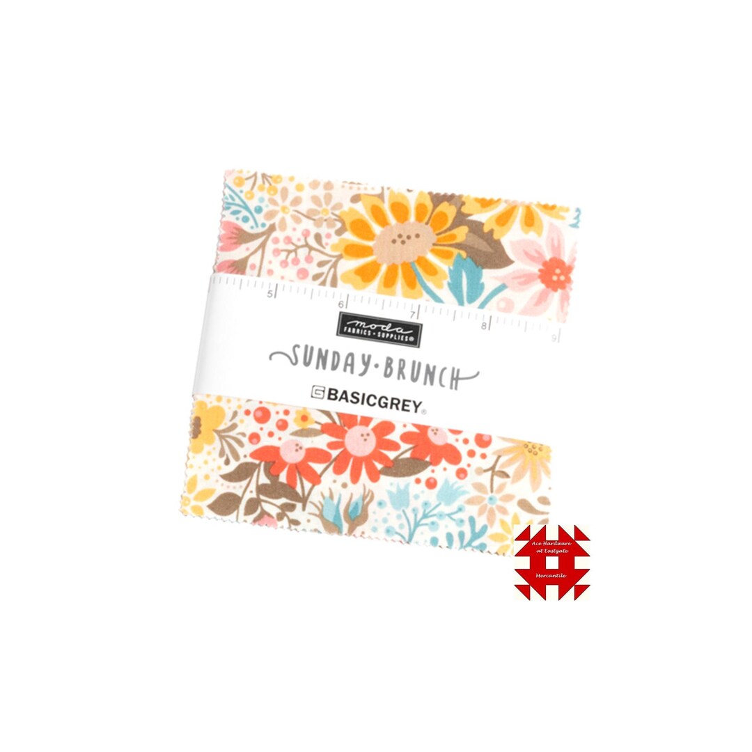 Moda Sunday Brunch Charm Pack by Basicgrey - Etsy