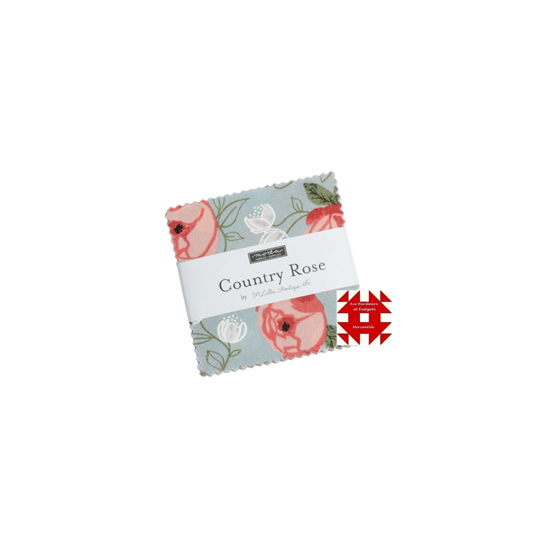 Moda Country Rose Mini Charm Pack by Lella Boutique - Etsy