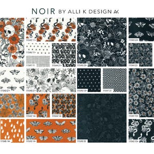Moda Noir Layer Cake by Alli K Design - Etsy