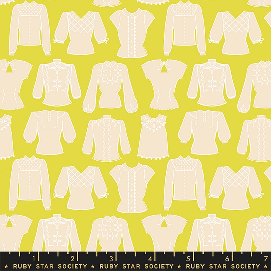 Ruby Star Society First Light - Blouses Print in Citron (item # RS5050 ...