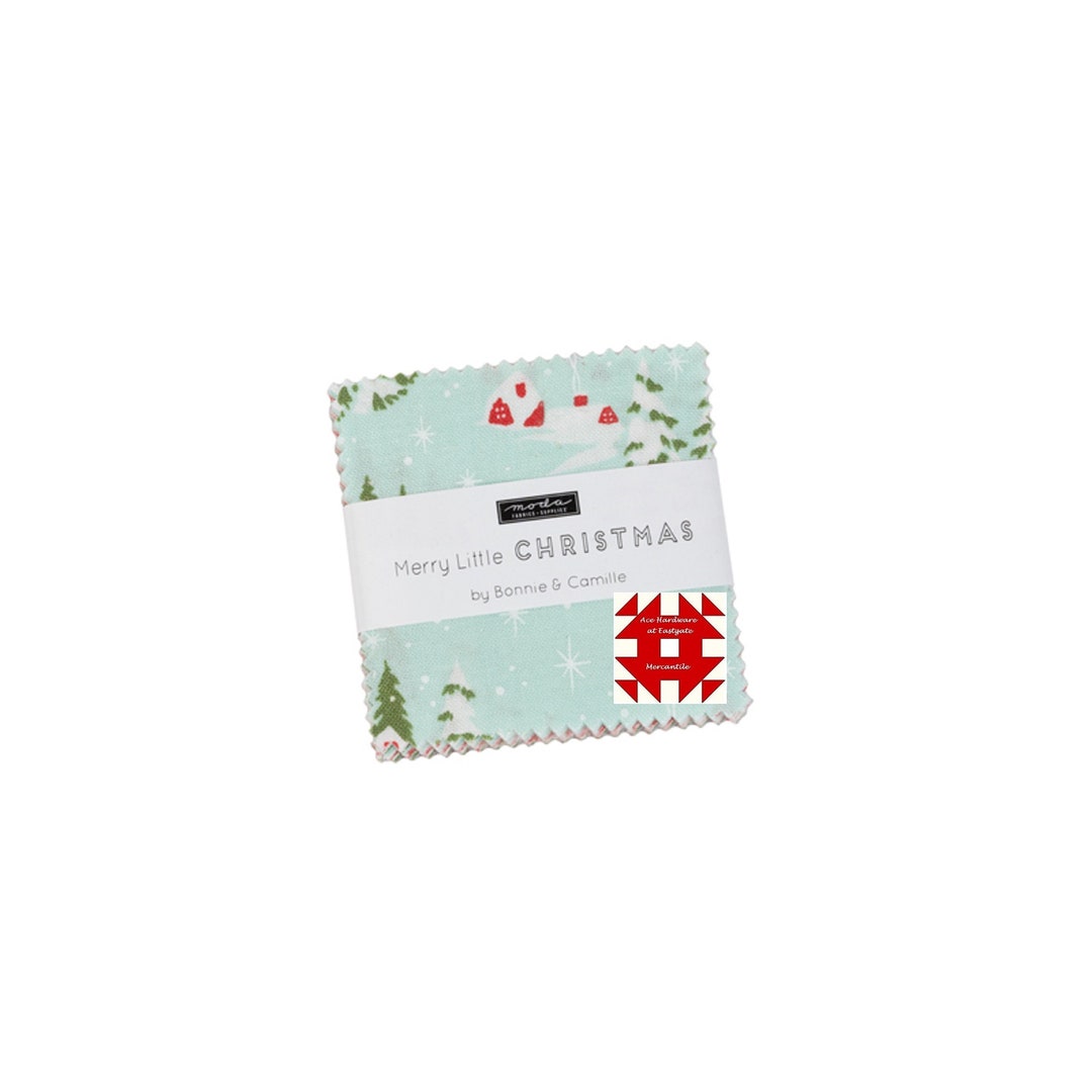 Moda Merry Little Christmas Mini Charm Pack by Bonnie & Camille - Etsy