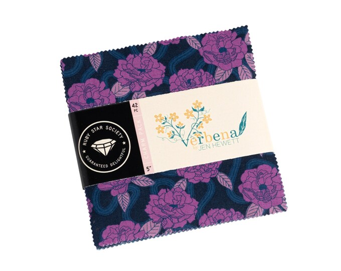 Verbena Charm Pack by Jen Hewett for Ruby Star Society - Etsy