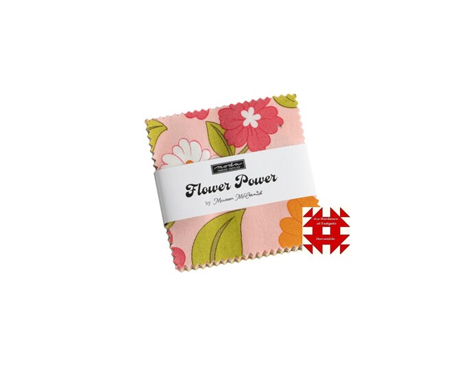 Moda Flower Power Mini Charm Pack by Maureen Mccormick - Etsy