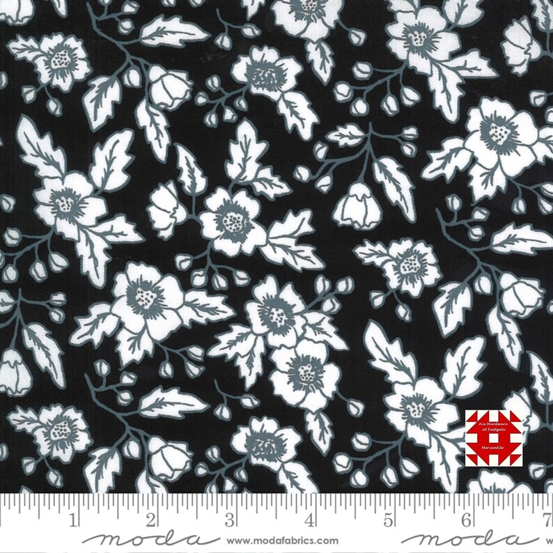 Fabric Craft Supplies & Tools Visual Arts Floral in Pumpkin Moda ...