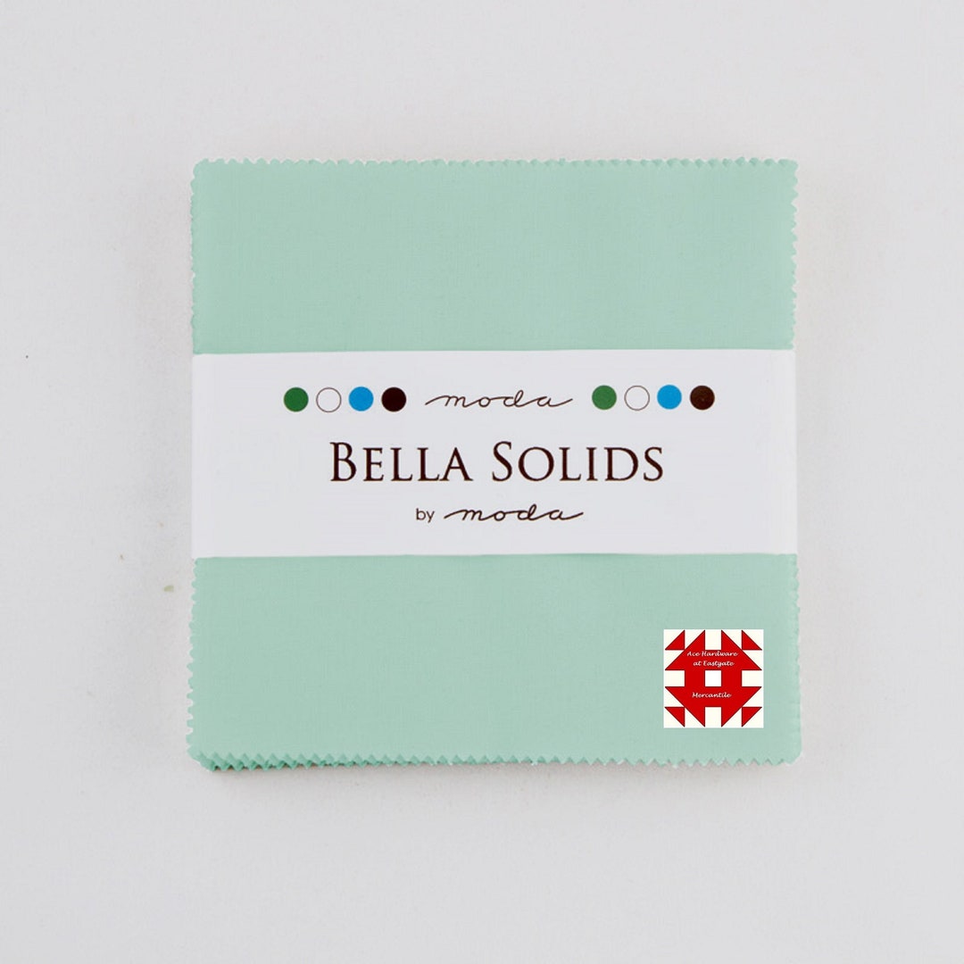 Moda Bella Solids Charm Pack in Hometown Sky Item 9900PP 177 - Etsy