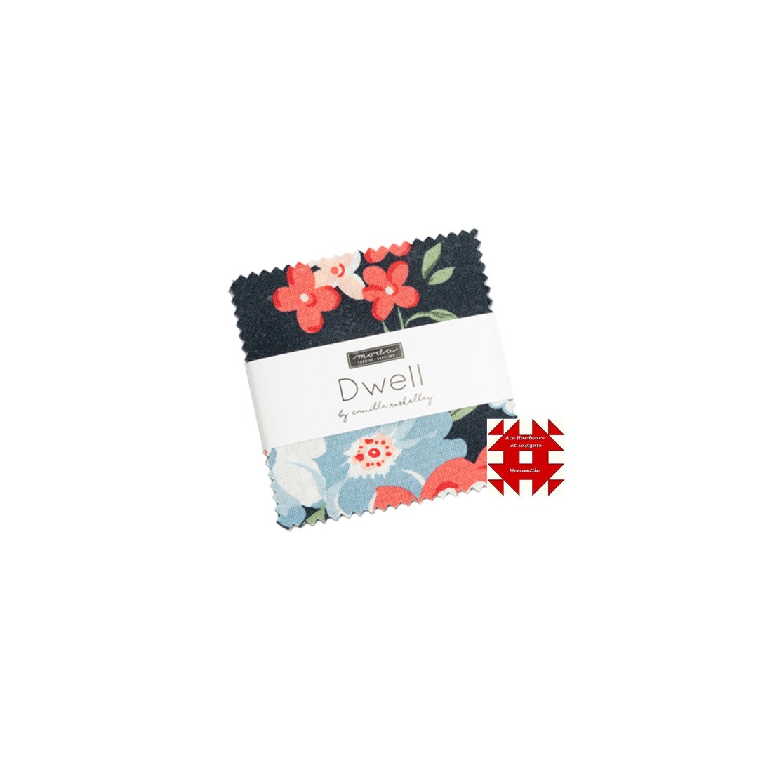 Moda Dwell Mini Charm Pack by Camille Roskelley - Etsy