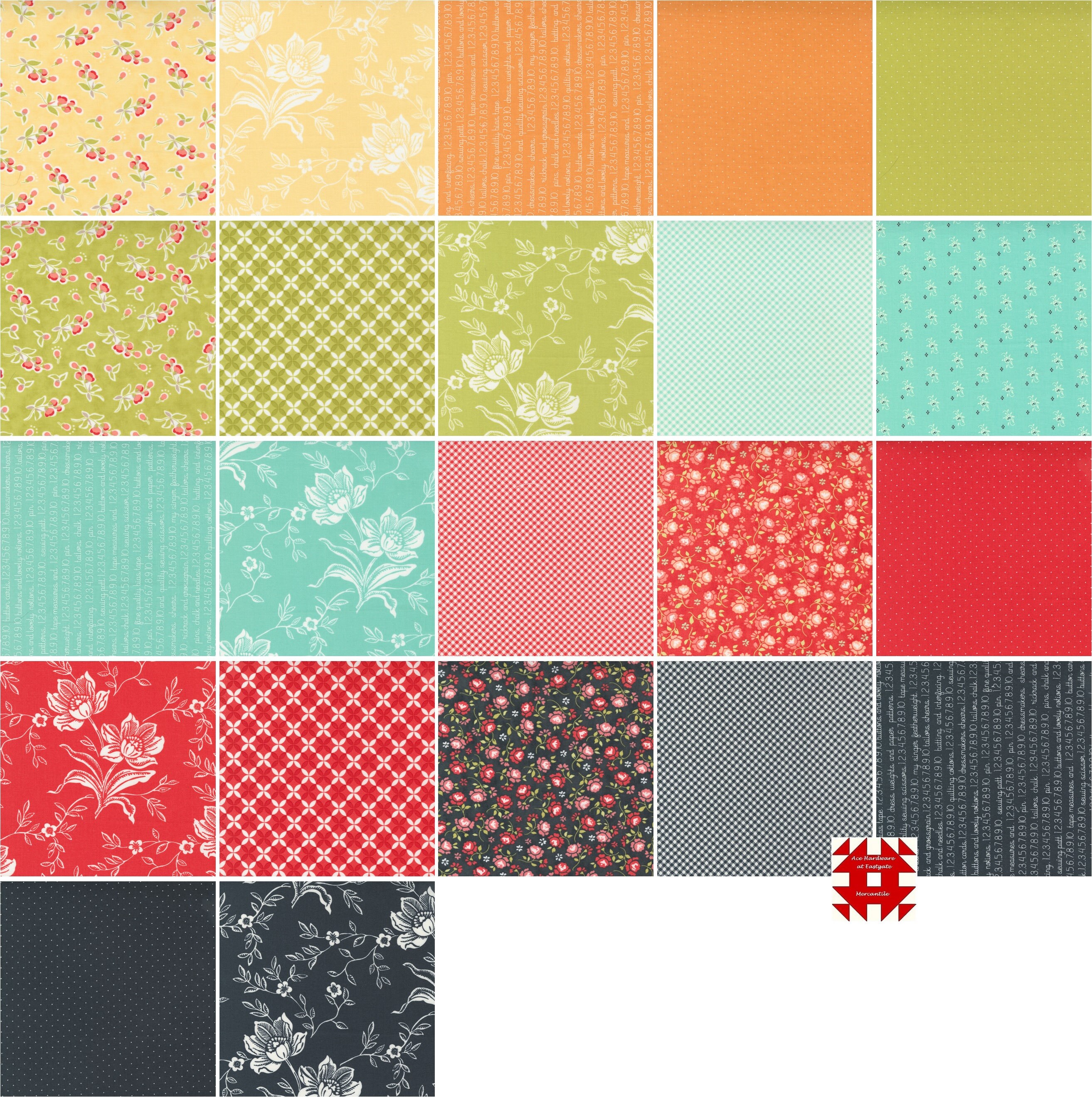 Moda Fresh Fig Favorites Classic Fig Tree Rainbow Color Fat - Etsy