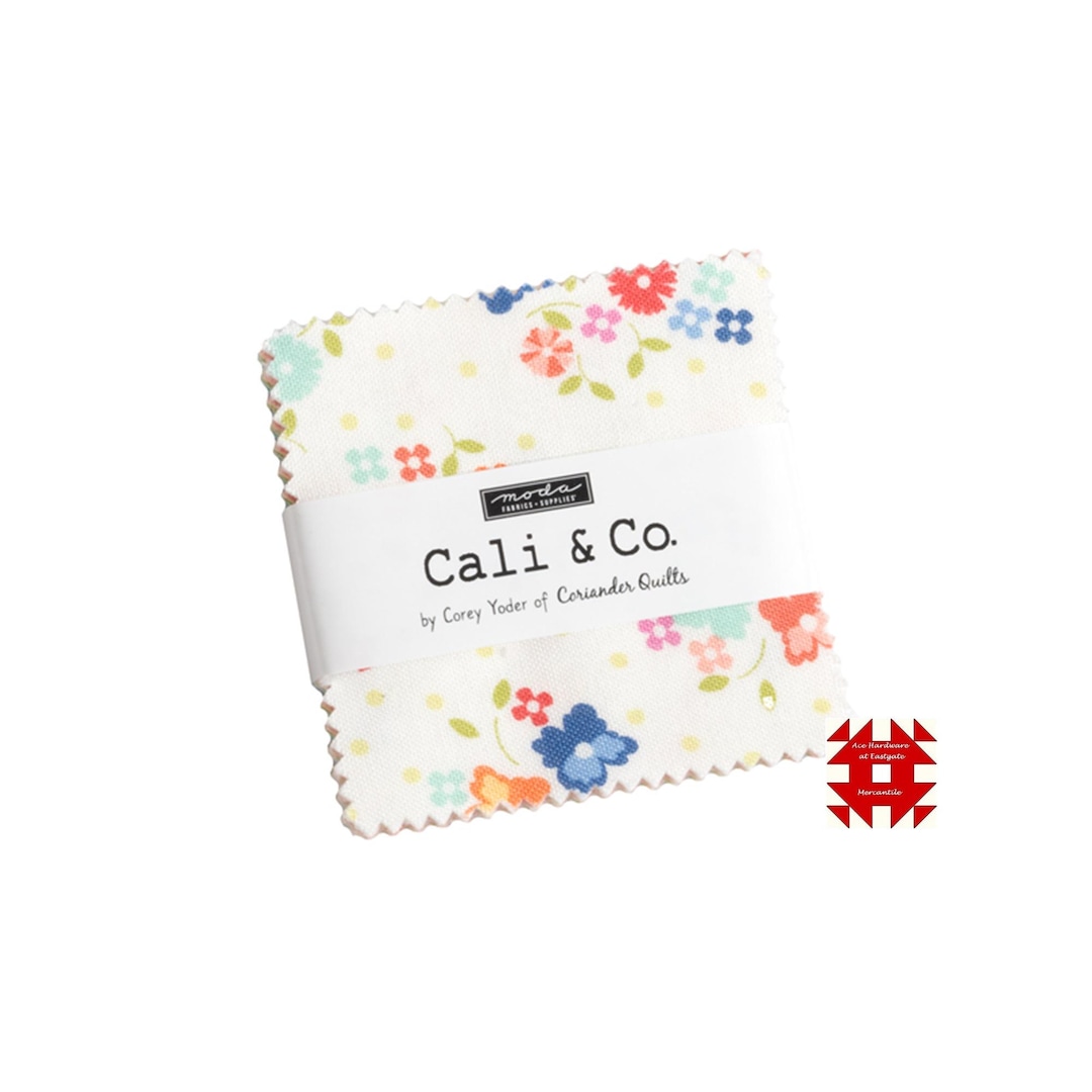 Moda Cali & Co. Mini Charm Pack by Corey Yoder of Coriander Quilts - Etsy